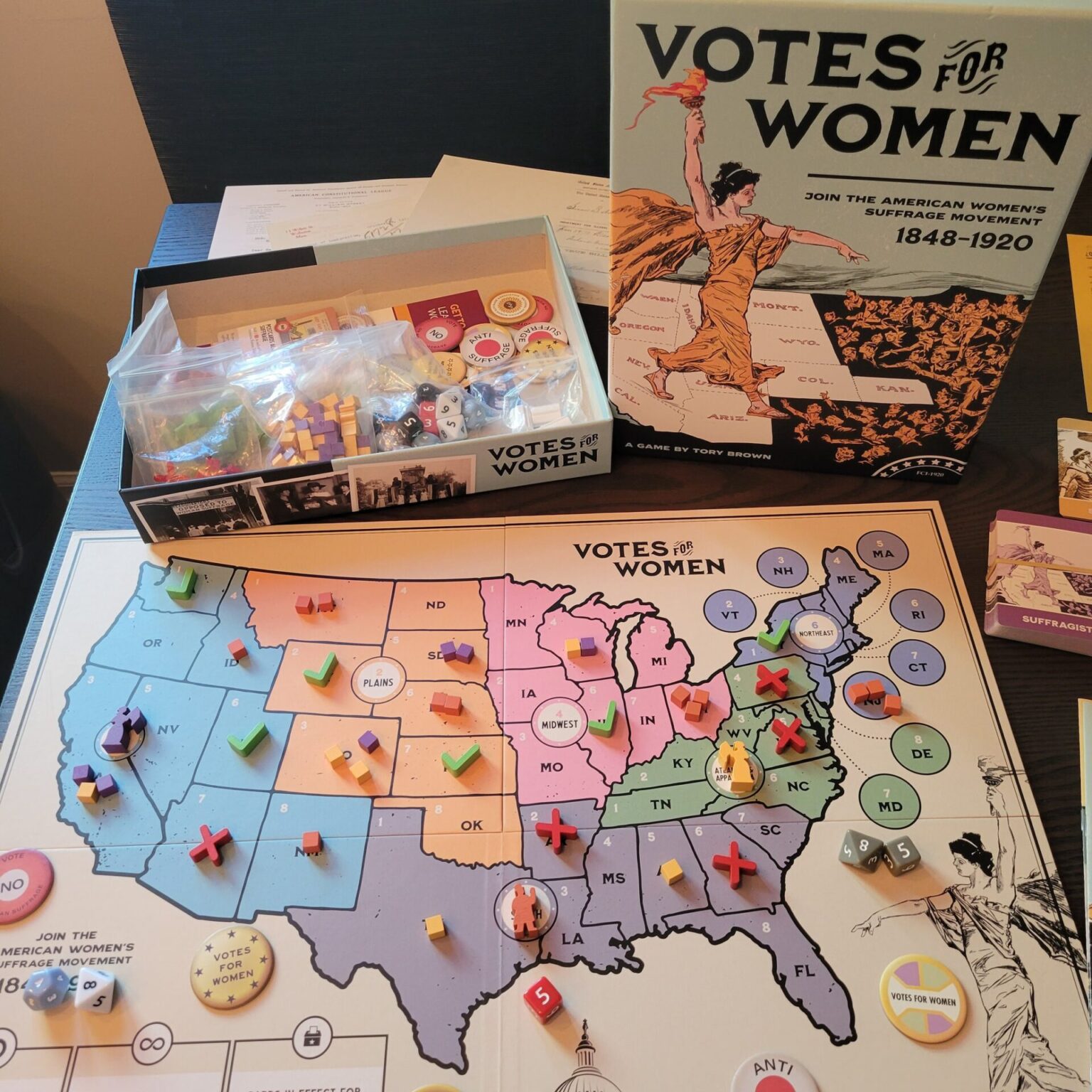 Facebook bans ads for award-winning Votes for Women board game’s new ...