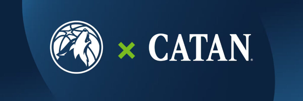 Catan follows Netflix deal with Minnesota Timberwolves partnership